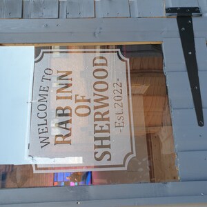 Personalised Beer Fridge / Window / Bar / Shop Window Decals - Etsy UK