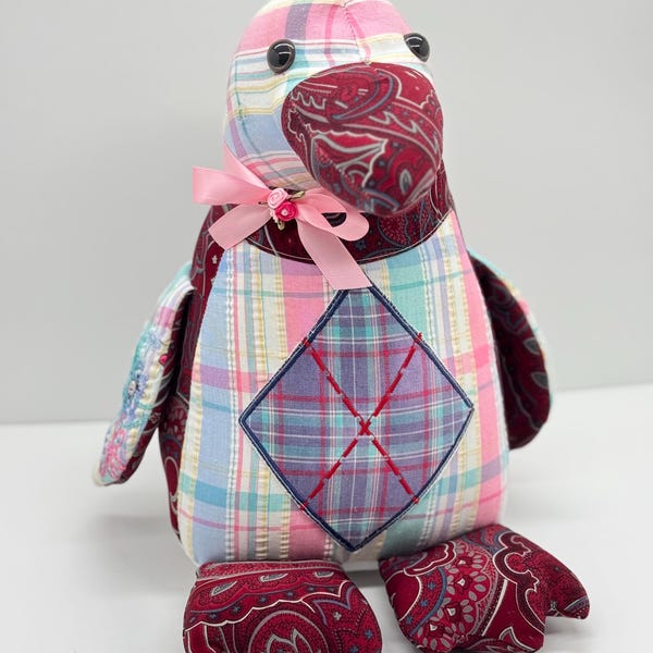 Memory Stuffed Animal Made Out of Outgrowing Baby Clothes, Memory Teddy ...