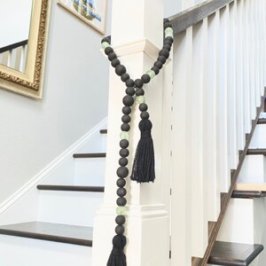 Curtain Tie Backs Aqua Sea Glass Tie Backs Home Accents - Etsy