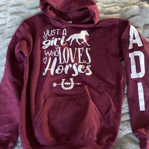 Barrel Racer Hoodie USA Flag, Barrel Racer Sweatshirt, Barrel Racer T ...