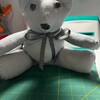 SIMPLE Memory Bear Pattern 18 mamie Bear With VIDEO Tutorial Easy Teddy Bear Pattern Keepsake ...