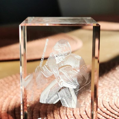 2D Necklace Photo Crystal Personalised Photo Crystal - Etsy UK