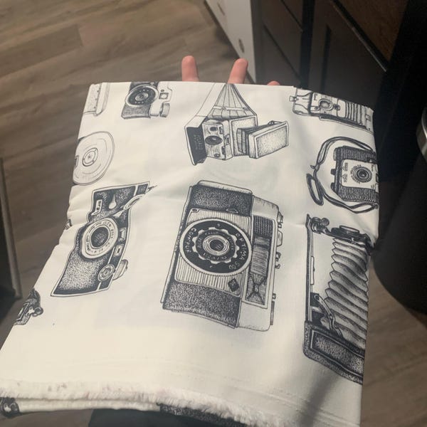 Cameras Fabric - Vintage Camera Collection by Adifferentplaceandtime ...