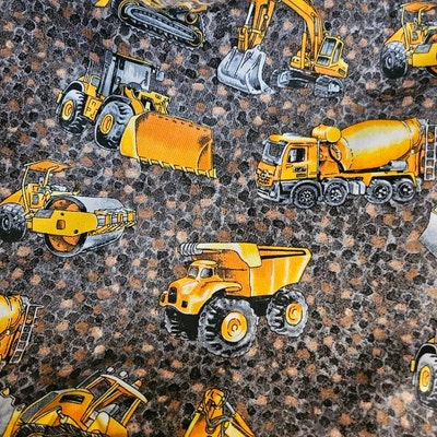 Trains Fabric UK 100% Cotton Material by Metre Railways Rail ...