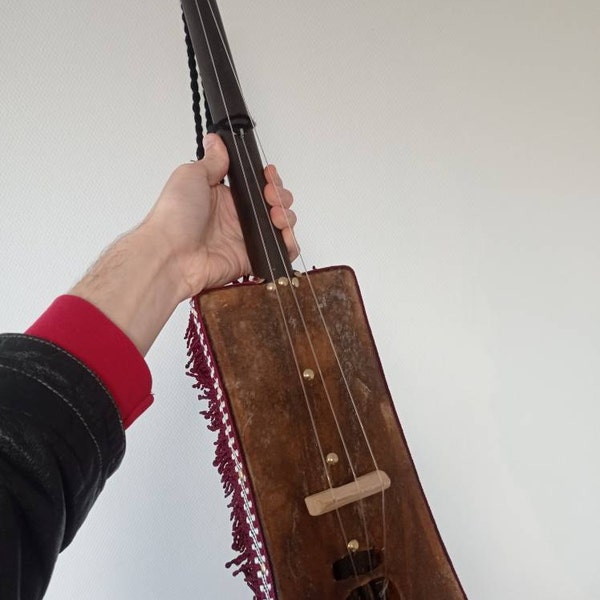 Set Consisting of Guembri and Qraqeb, Moroccan Pro Gnawa Instrument ...