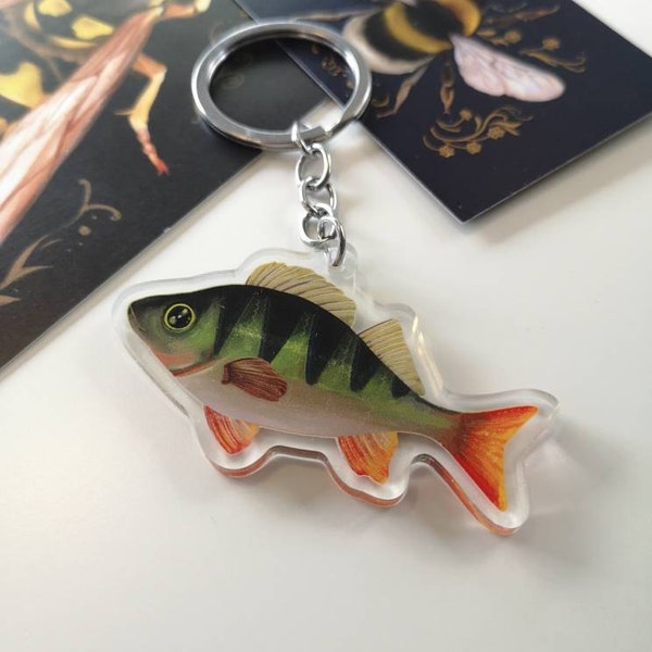KEYCHAIN - Warning Fish! Error Window (funny Acrylic Keychain, Tech ...