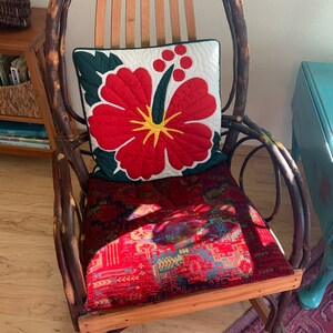 Any Size Red Turkish Kilim Throw Pillow Cover Dark Red - Etsy