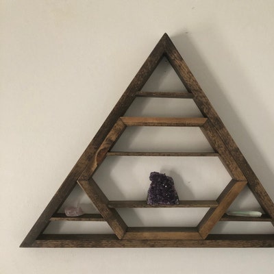 Hexagon/triangle Display Shelf - Etsy