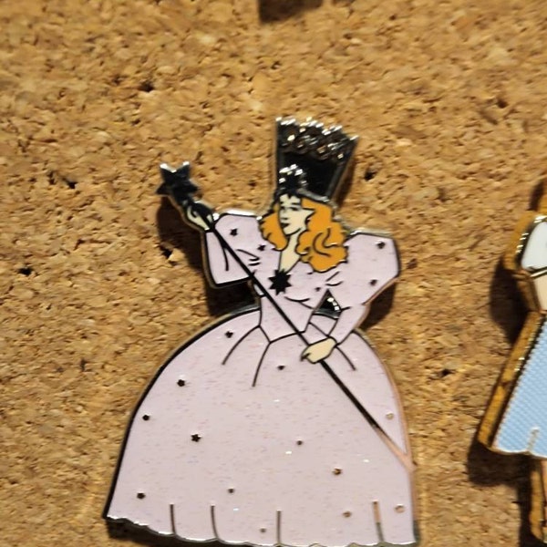 Glittery Oz Inspired Good Witch Pin - Etsy