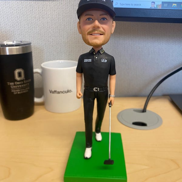 Custom Man in Car Bobblehead, Custom Race Car Bobbleheads, Custom ...