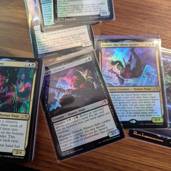 Black Deathtouch Deck - Custom MTG Magic the Gathering Rares 60 Card ...