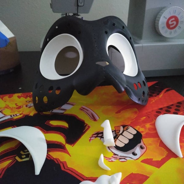 Chibi Dragon | Dragon Fursuit Headbase | 3D Printed in PLA | Furry Head ...