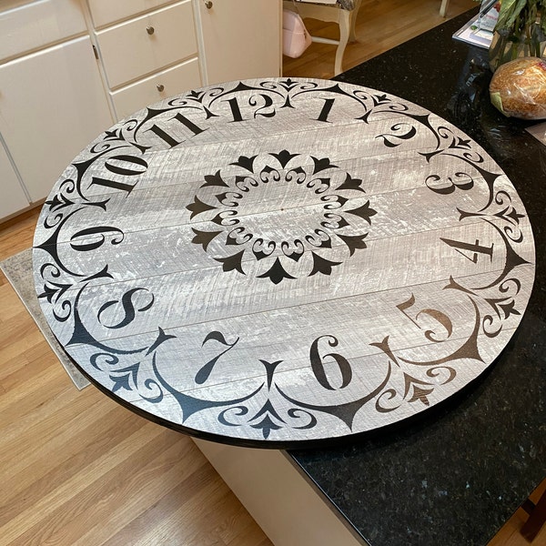 Clock Face SVG Bundle | SVG Cut Files | Commercial Use | Instant ...