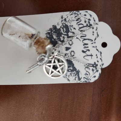 Vampire Blood Elixir Goth Vial Necklace Cosplay Jewelry Vampire Vial ...