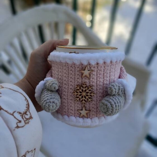 Crochet Christmas Mug Jumper Pattern - Etsy
