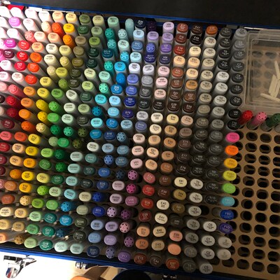 Copic Marker Storage TYPE 3 Organizer for Copic Art Carrying Case ...