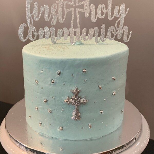 First Communion Cake Topper / First Holy Communion Cake Topper ...
