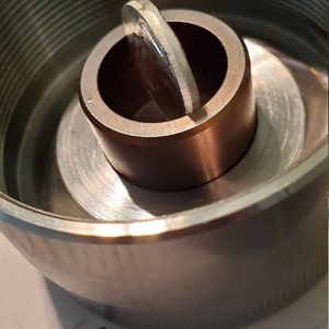 BIG Self Centering Coin Ring Punch Set, No Spacers Sizes 1/4, 3/8, 1/2 ...