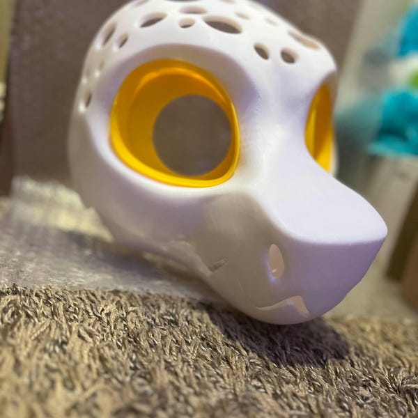 Wickerbeast Fursuit Head Base: 3D Printed Articulating Jaw - Etsy