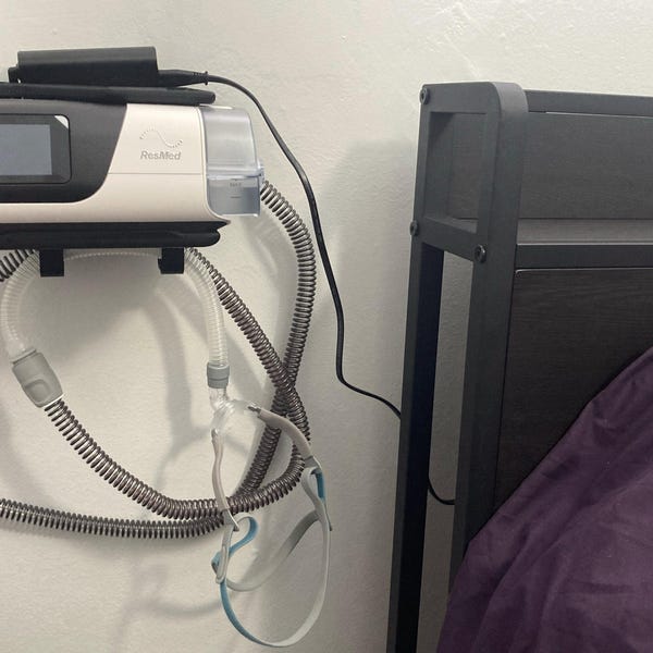 CPAP Shelf for Resmed Airsense 10+11, Wall Mount, Ultra Compact - Model ...