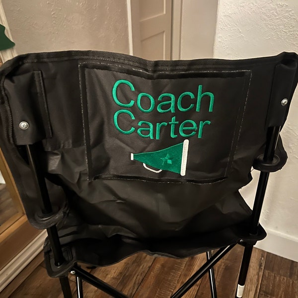 Personalized Coach Gift - Baseball Football Adult Folding Chair ...