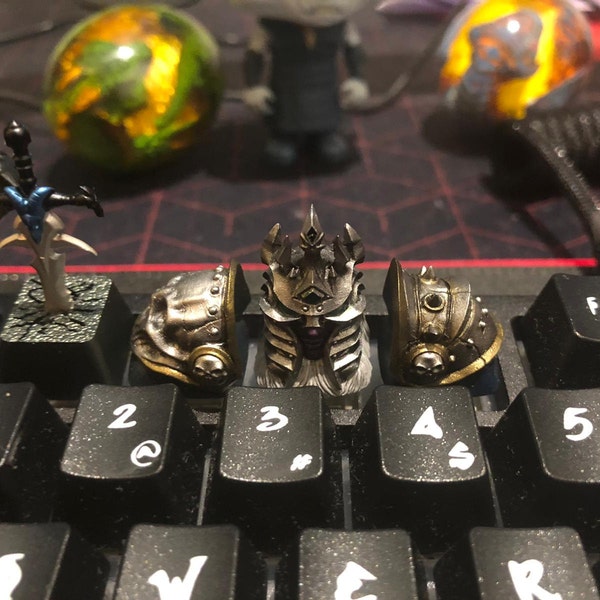 World of Warcraft the Lich King Cherry Mx Keycap Resin Handmade ...