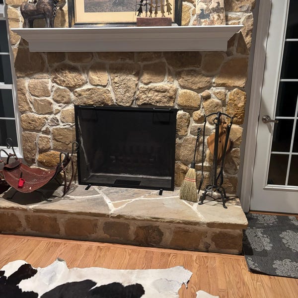 Lift off Dome Fire Pit Safety Screen 304 Stainless Mesh Steel, Round ...