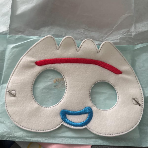Forky Mask, Child Size, Dress Up, Quiet Play, Costume, Felt Mask, Mask ...