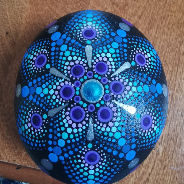 Blue-ringed Octopus Dot Mandala Pattern - Etsy