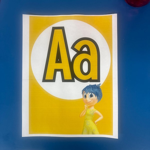 Inside Out Alphabet Letters | Alphabet Posters | Inside Out Classroom ...