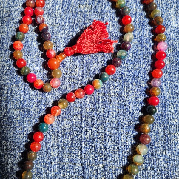 Tibetan Buddhist Meditation 108 Beads Genuine Bodhi Seed Mala for ...