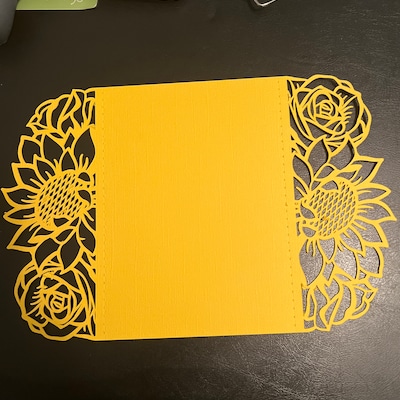 Gate Fold Wedding Invitation SVG Door Gate Card Cricut - Etsy