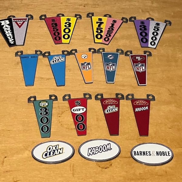 Wheel of Fortune - Wheel Wedges (2 Inches Long) to Go With Wheel-of ...