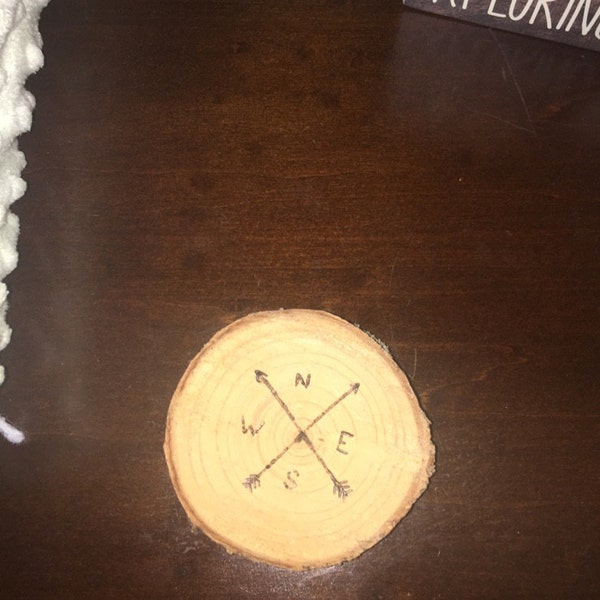 Snowflake and Pine Tree Wooden Spoons, Winter or Christmas Themed ...