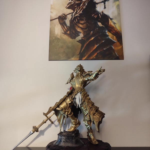 Dragon Slayer Ornstein Statue, Dark Souls Figurines, Dark Souls Boss ...