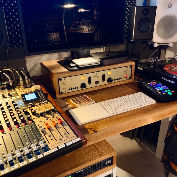 19" Studio Rack Case - Custom - Hard Wood - Oak, - 2U, 3U, 4U, 5U, 6U ...