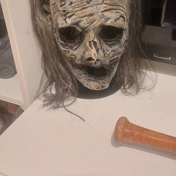 The Walking Dead Mask - Negan (deluxe) Whisperer Mask Cosplay Replica ...