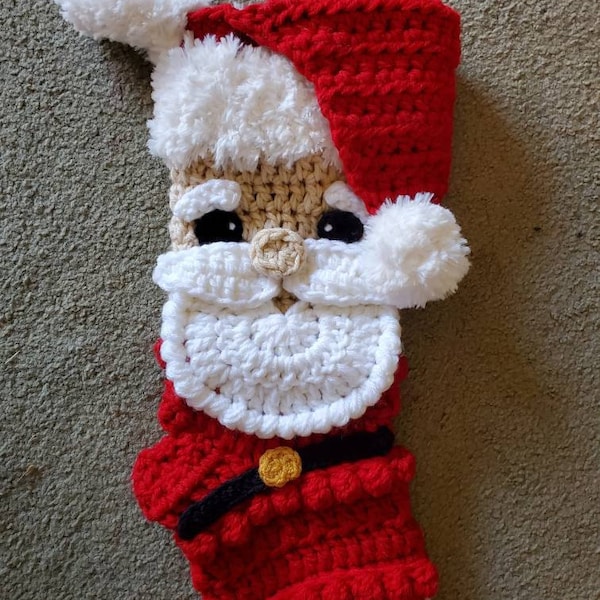 Crochet Pattern - INSTANT PDF DOWNLOAD - Crochet Stocking Pattern ...