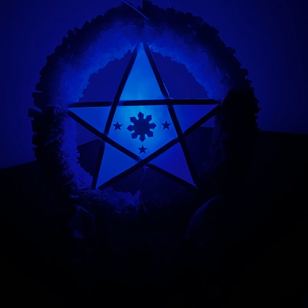 Philippine Colors Traditional Parol With Remote Controlled Light - Etsy ...