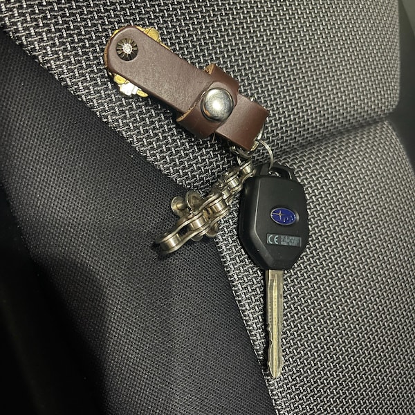 Wrap Around Key Holder. Perfect Key Organizer. Leather Accessory, - Etsy