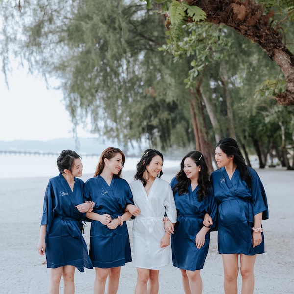 Blossom Floral Robes | Bridal Robes | Unique Floral Robes | Robes With ...