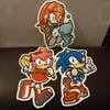 Sonic the Hedgehog Ships OTP Stickers Sonamy Sonally Sonadow Sonaze ...