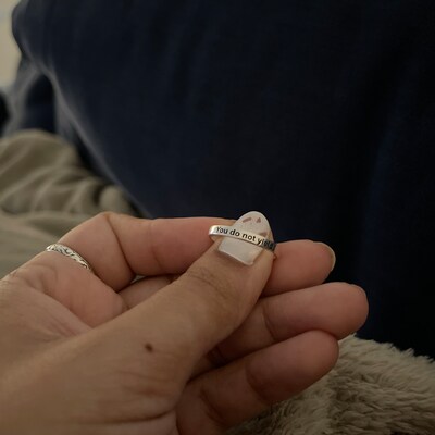 Exact Fingerprint Necklace, Handwriting Necklace, Engraved Necklace ...