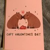 Capy Valentine's Day Card Happy Capybara Cards Capybara Lover Gift ...
