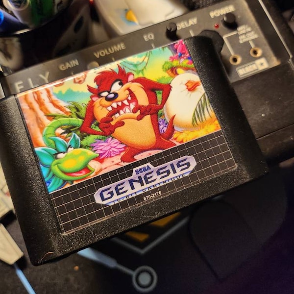 SEGA Cartridge Game Replacement Labels. Replace Your Game Labels With ...