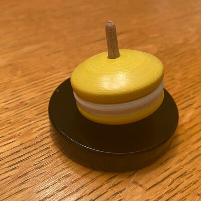 Tiny Olive Wood Spinning Tops, Tops in Different Shapes, Mini Spin Tops ...