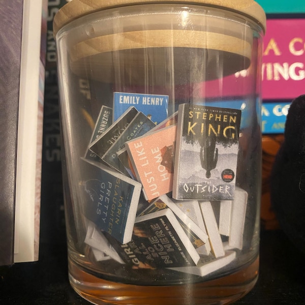 5mm Foam Mini Book Magnets Mini Book Display TBR Book Lover Gift - Etsy