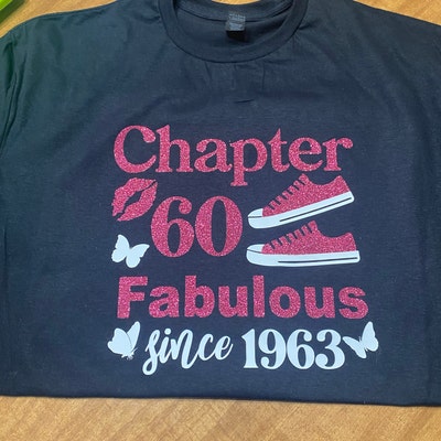 Chapter 60 Fabulous Since 1963 Svg, 60th Birthday Svg, Chapter 60 Svg ...
