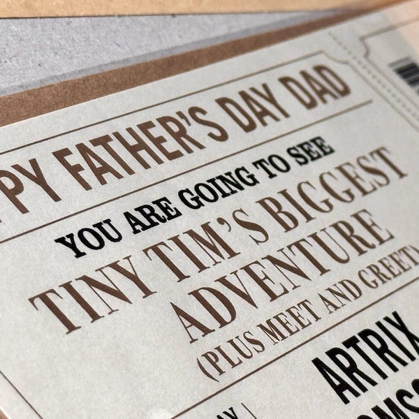 Personalised Wedding Programme Cards - Etsy UK