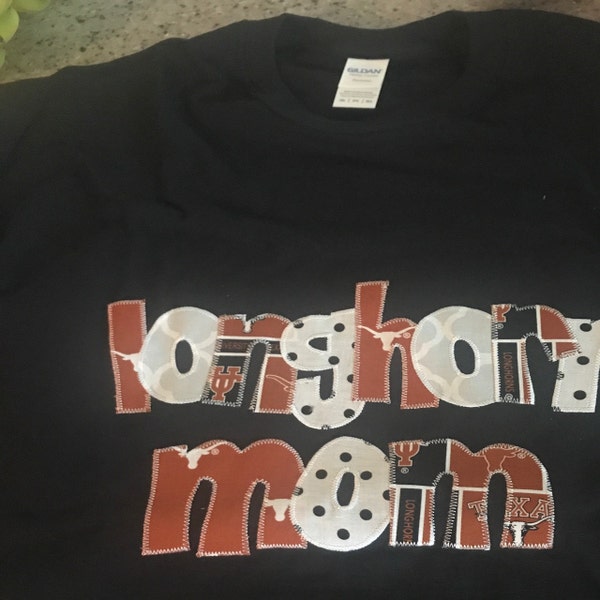 Longhorn Mom University of Texas T-shirt - Etsy